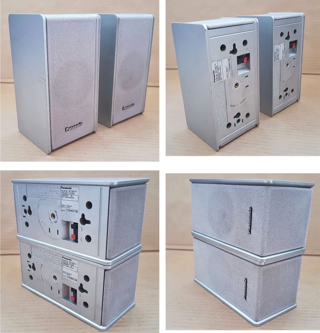 Panasonic Speaker System, JAPAN, 2 Standing Speakers, Bookshelf, Tower ...