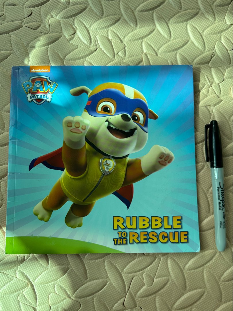 Paw Patrol Rubble to the Rescue, Hobbies & Toys, Books & Magazines ...
