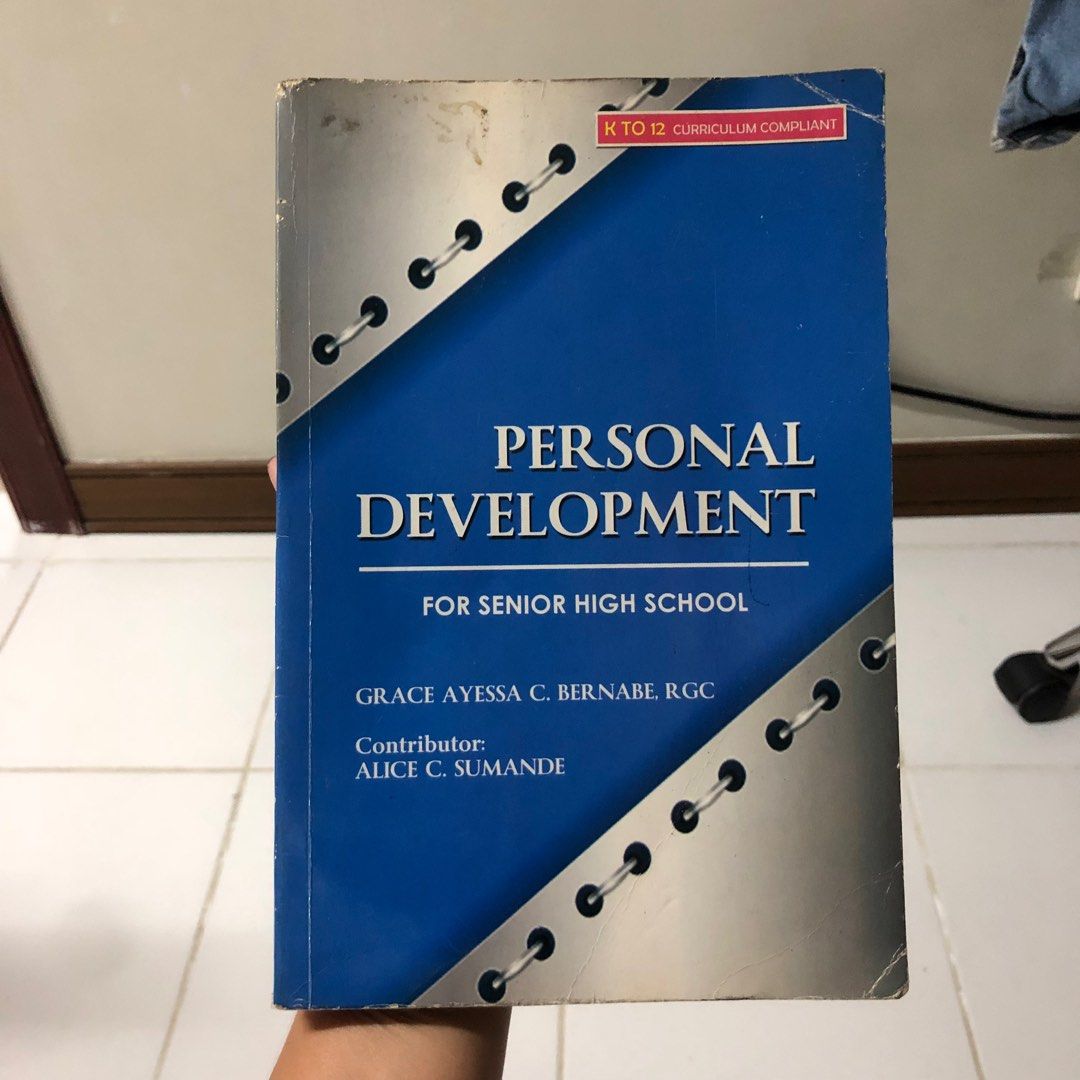 Personal Development for Senior High School | Grade 11 12 SHS Textbook ...