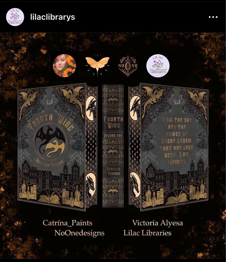 PO lilaclibrarys Fourth Wing fairyloot illumicrate , Hobbies & Toys, Books & Magazines, Fiction ...