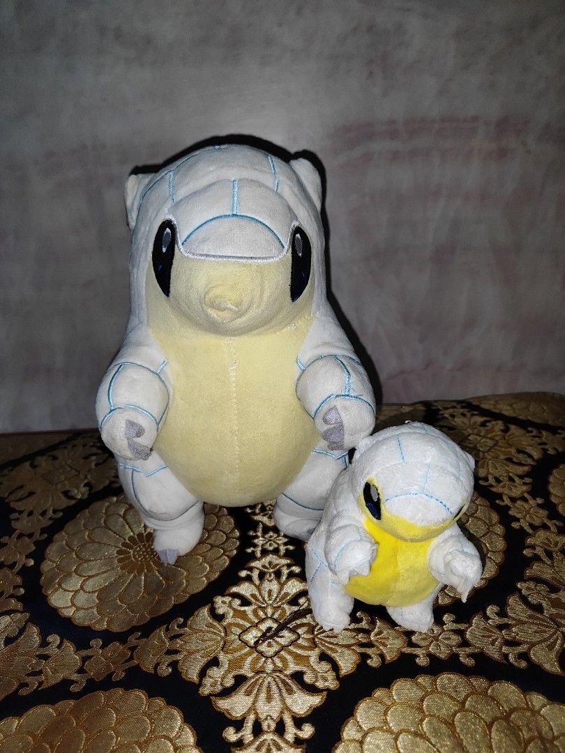POKEMON CENTER Alola Sandshrew Plush Toy on Carousell