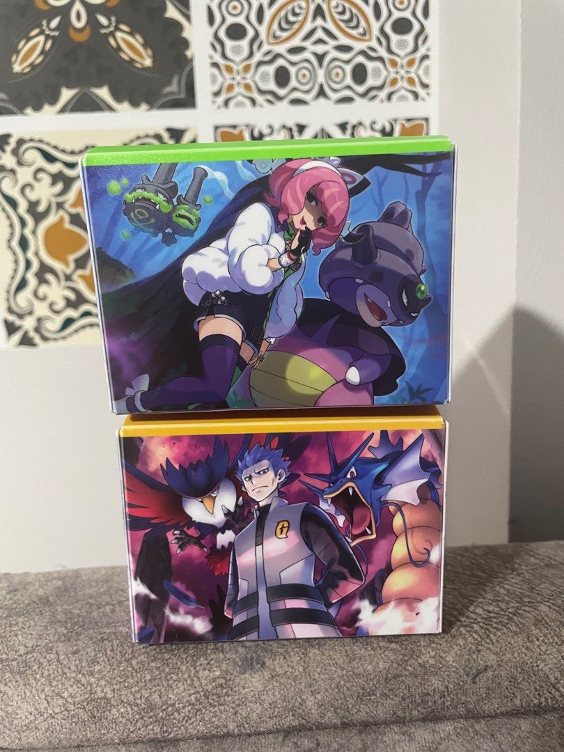 Pokemon Cyrus Klara Deck Boxes, Hobbies & Toys, Toys & Games on Carousell