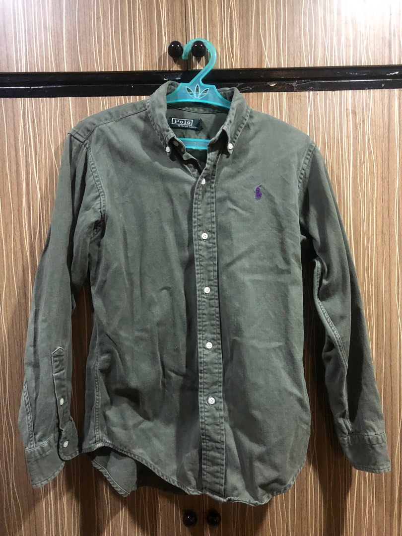 Polo Ralph Lauren Green Long Sleeve Polo on Carousell