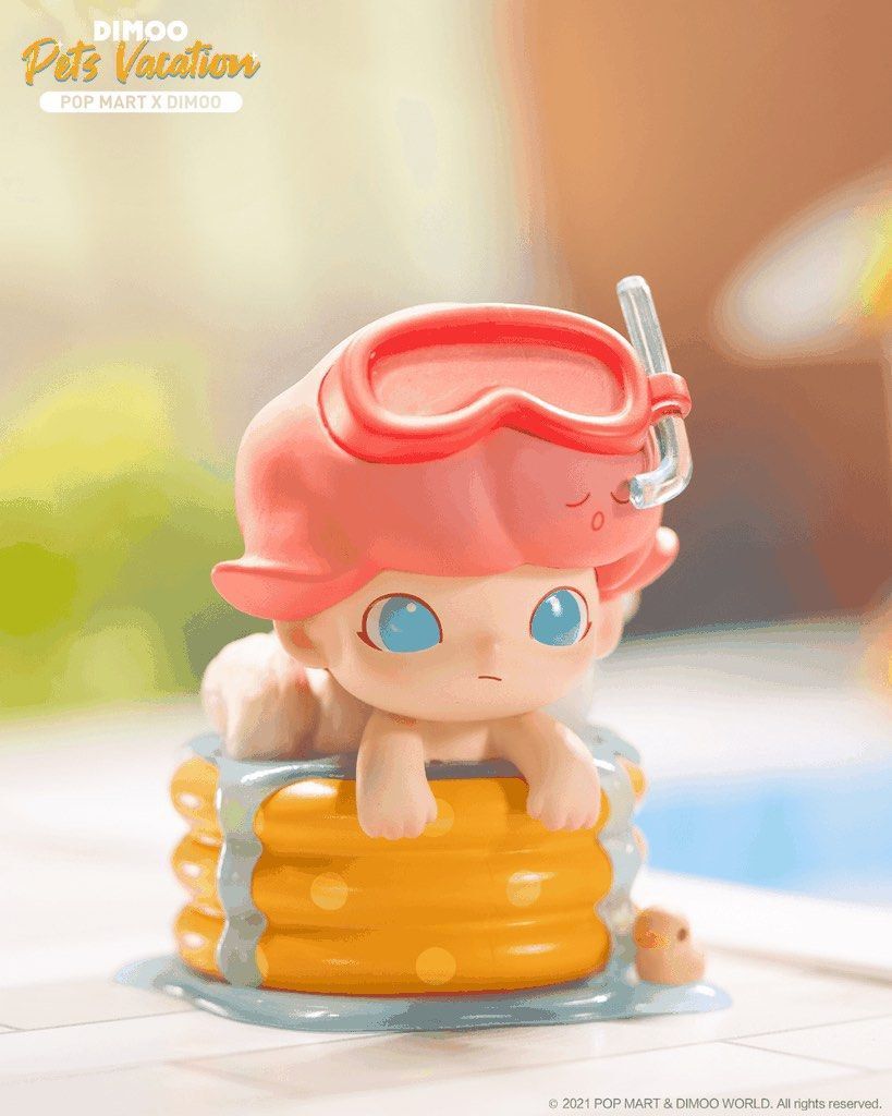 Popmart Dimoo Pets Vacation, Hobbies & Toys, Toys & Games on Carousell