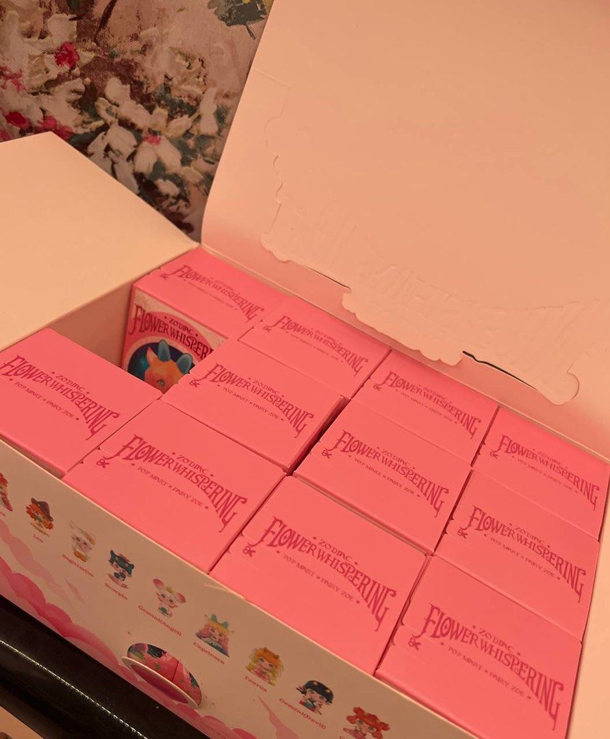 Popmart Flower Whispering Zodiac Blind Box, Hobbies & Toys, Toys ...