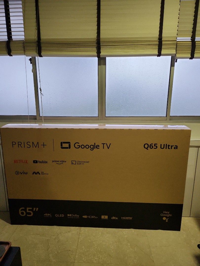 PRISM+ 65" TV Box, TV & Home Appliances, TV & Entertainment, TV Parts ...