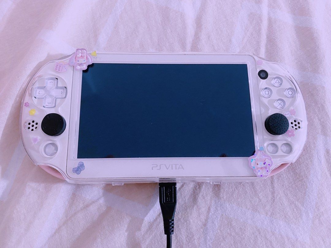 PS Vita Slim White and Pink, Video Gaming, Video Game Consoles ...