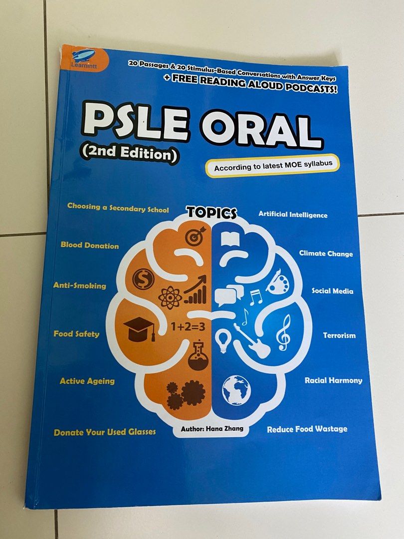 PSLE Oral, Hobbies & Toys, Books & Magazines, Textbooks on Carousell