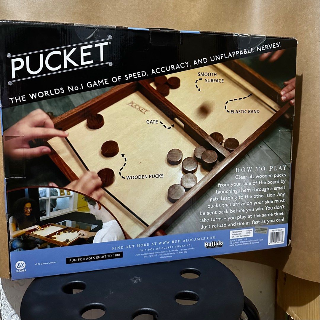 Pucket Game of Speed, Accuracy and Unflappable Nerves! on Carousell