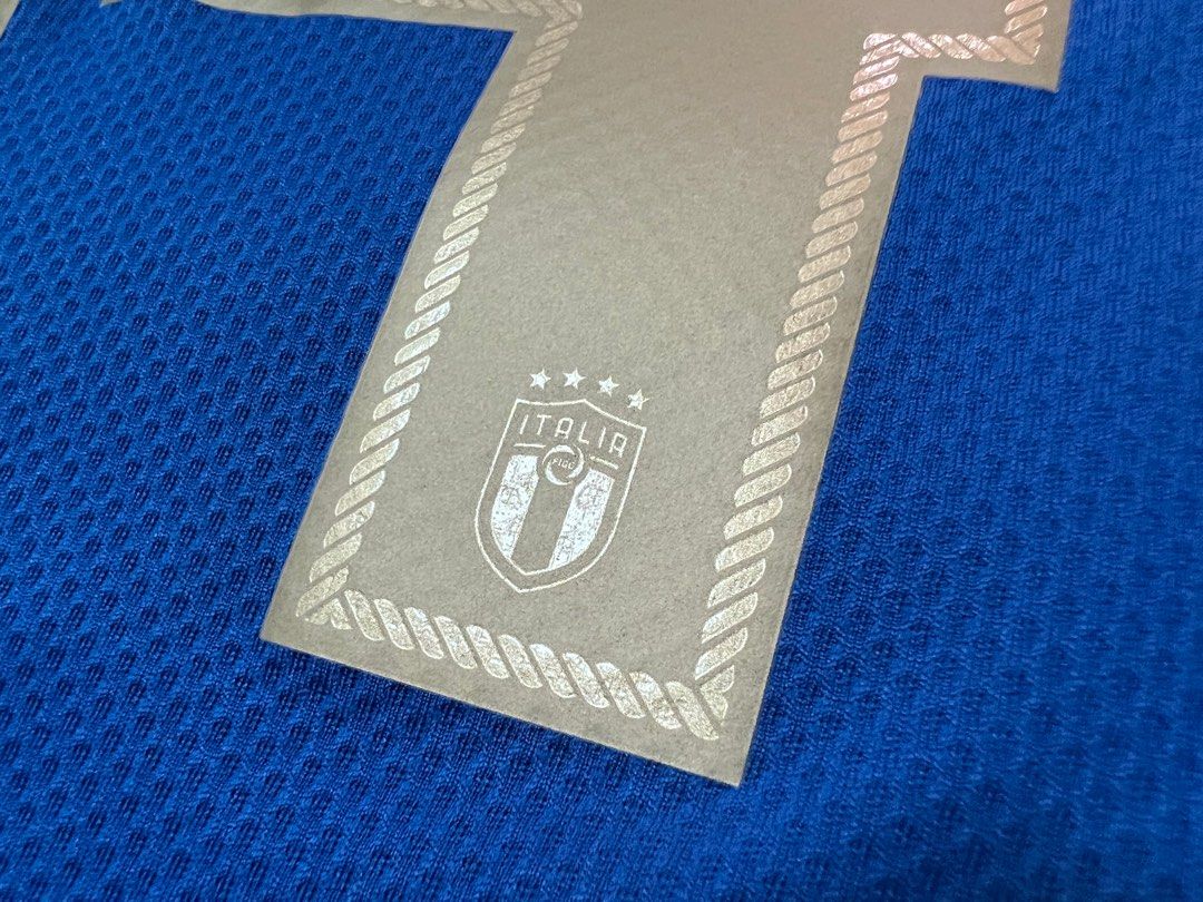 Puma Italy jersey kit home 2021 euro final vs england Chiesa 14 full ...