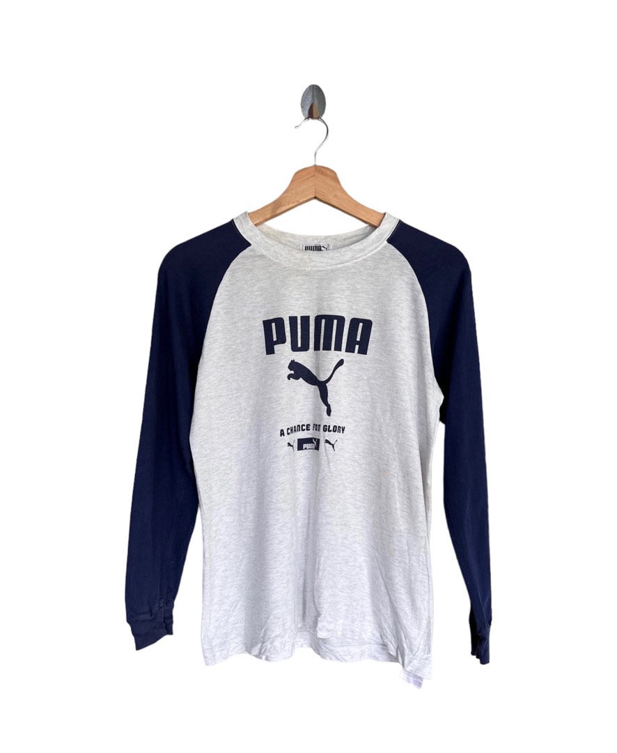 Puma Long Sleeve, Men's Fashion, Activewear on Carousell