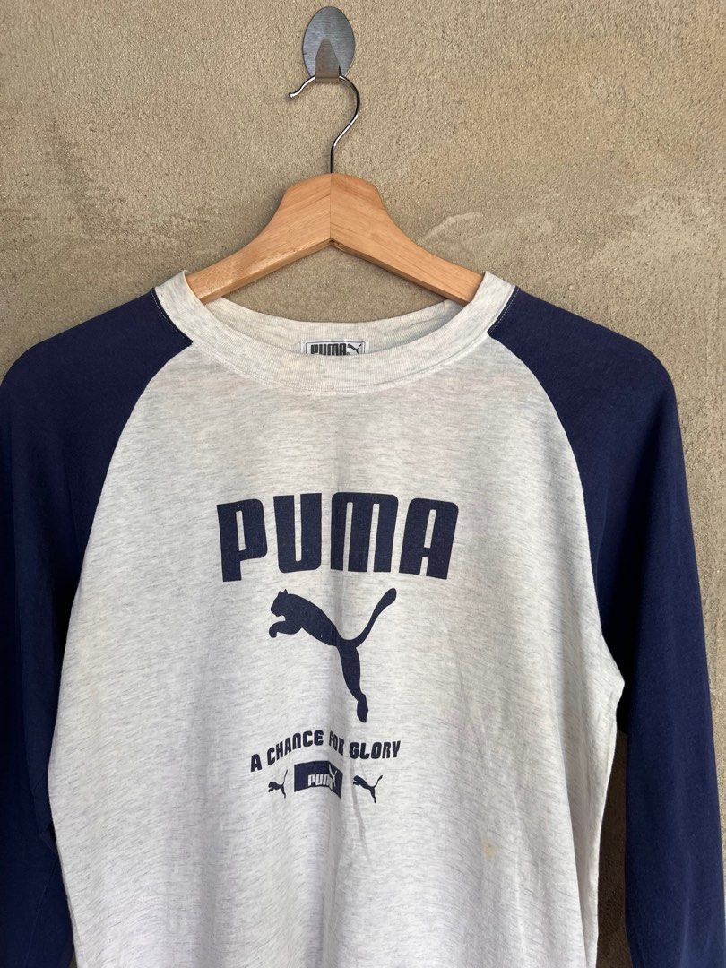 Puma Long Sleeve, Men's Fashion, Activewear on Carousell