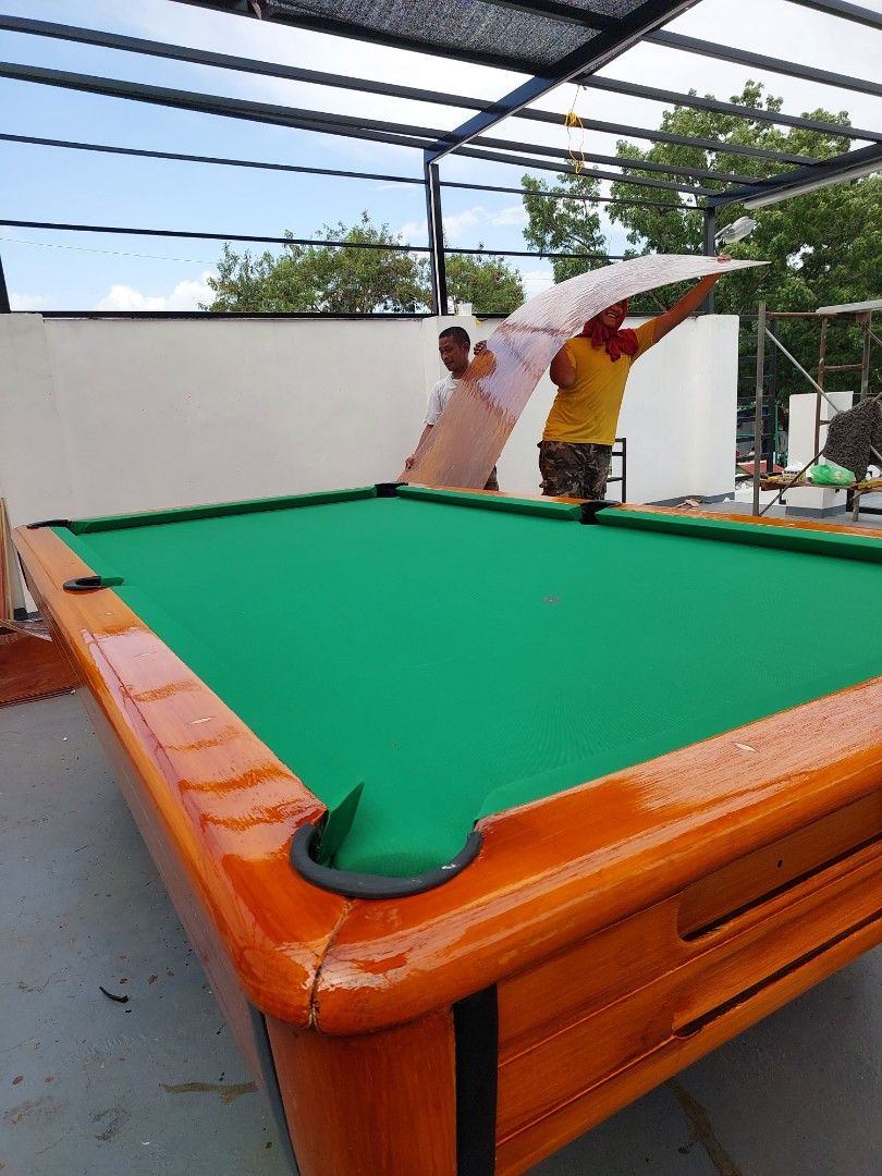 PUYAT STYLE ITALIAN SLATE STANDARD BILLIARD TABLE, Sports Equipment ...