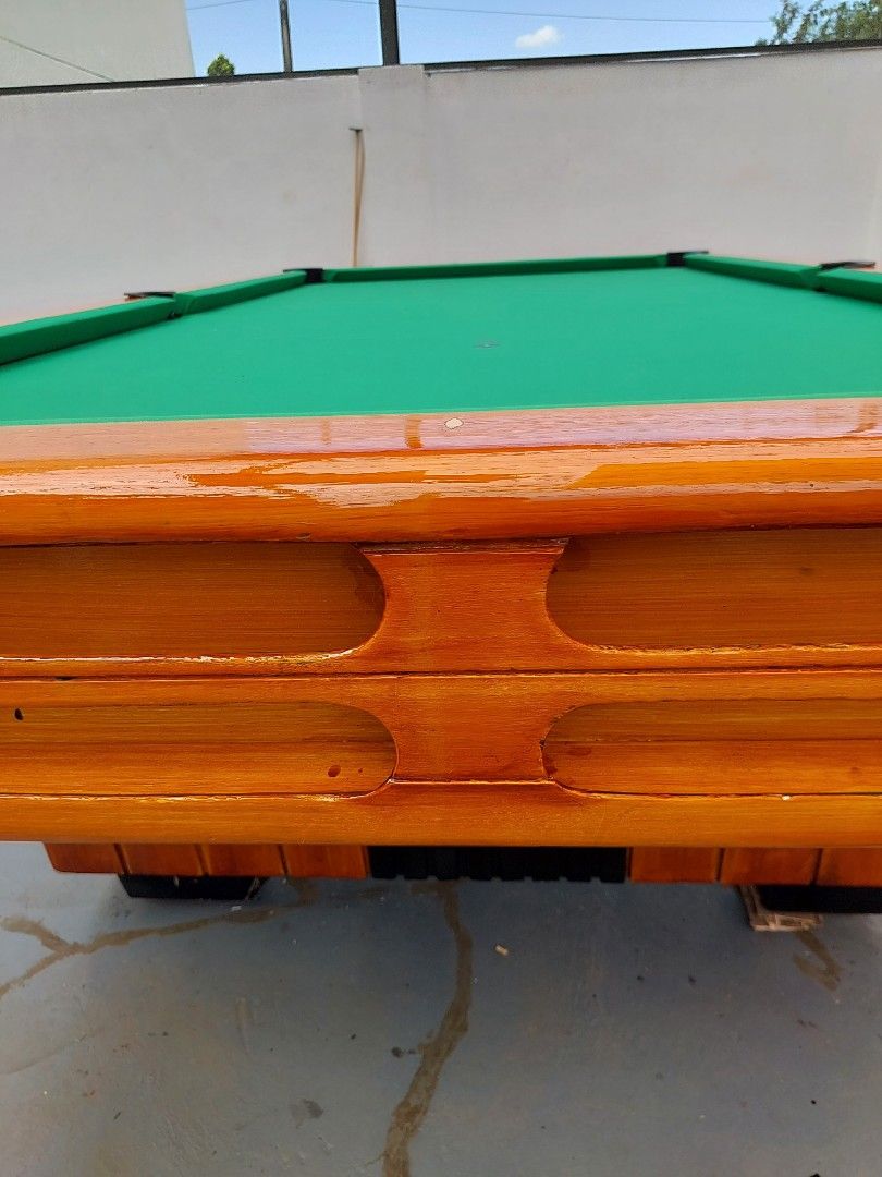 PUYAT STYLE ITALIAN SLATE STANDARD BILLIARD TABLE, Sports Equipment ...