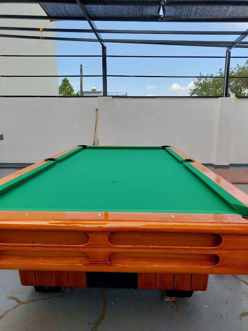 PUYAT STYLE ITALIAN SLATE STANDARD BILLIARD TABLE, Sports Equipment ...