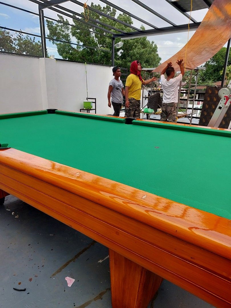 PUYAT STYLE ITALIAN SLATE STANDARD BILLIARD TABLE, Sports Equipment ...