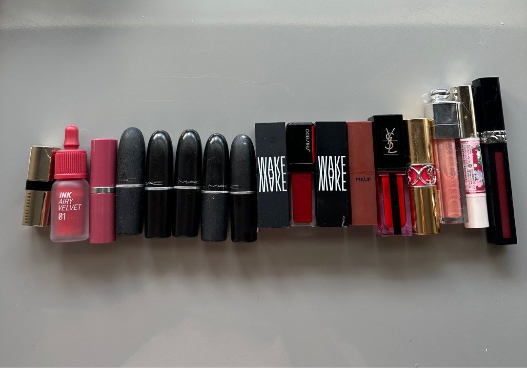 QUICK SALE- Dior, ysl, MAC Lipsticks, Beauty & Personal Care, Face, Makeup on Carousell