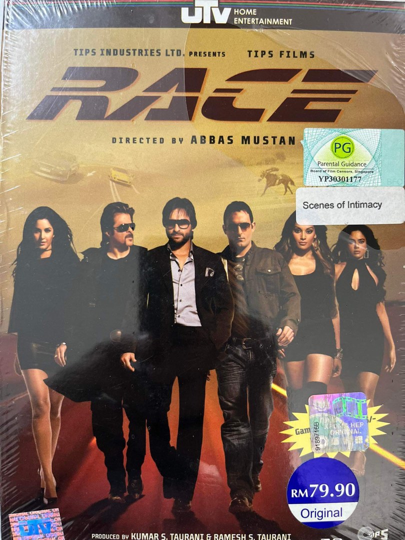 Race - DVD, Hobbies & Toys, Music & Media, CDs & DVDs on Carousell