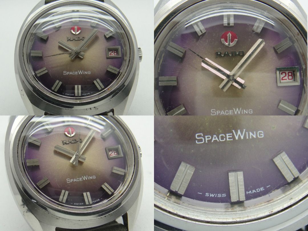 RADO SPACEWING 25 JEWELS AUTOMATIC WATCH, Men's Fashion, Watches ...