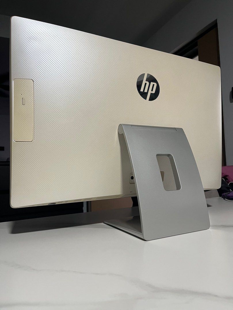 Rare HP AiO All-in-One 27" inch FHD Desktop Computer PC Processor intel ...