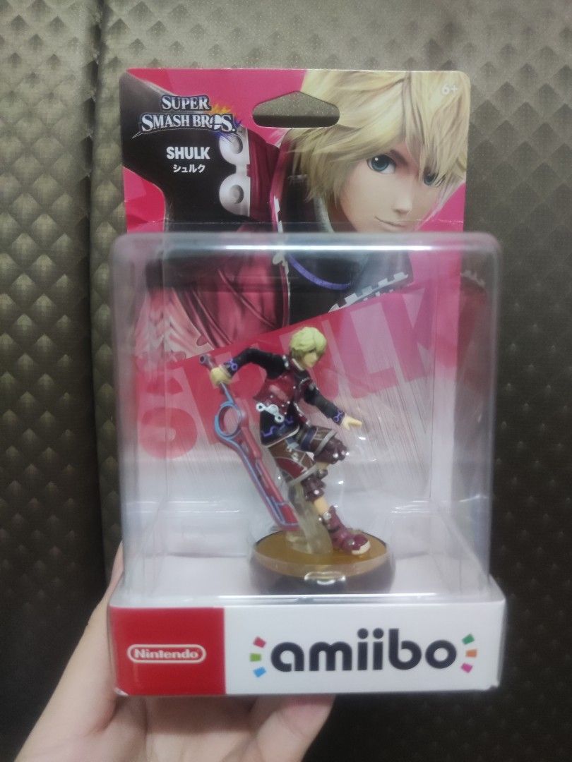 (RARE) Nintendo Switch Super Smash Bros Ultimate Shulk Amiibo, Video ...