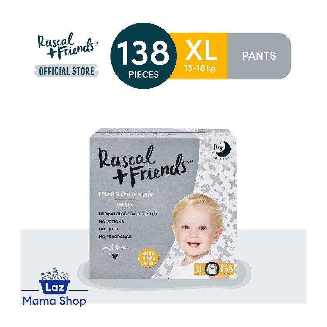 Rascal + Friends Pants XL, Babies & Kids, Bathing & Changing, Diapers ...