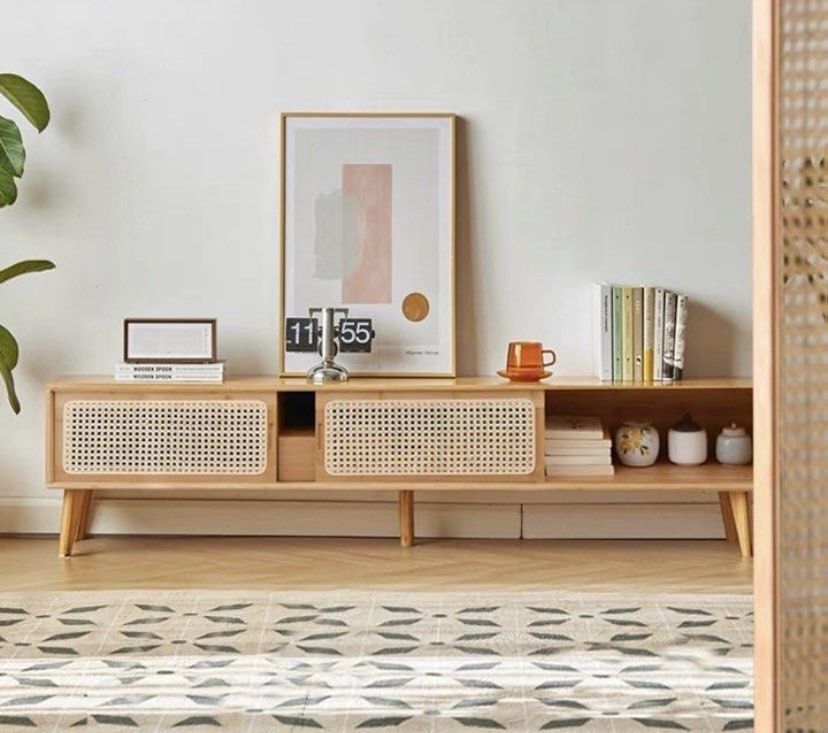 Rattan Tv Console Furniture And Home Living Furniture Tv Consoles On