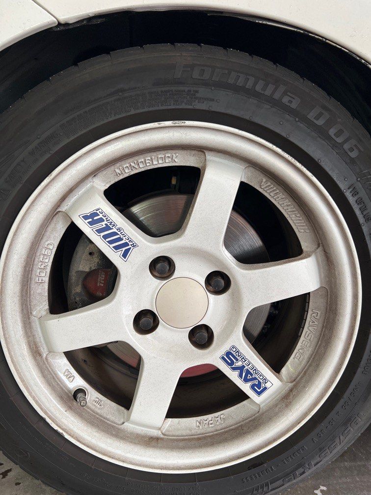 Rays Engineering Volks Engineering rims for honda fit, Car Accessories ...