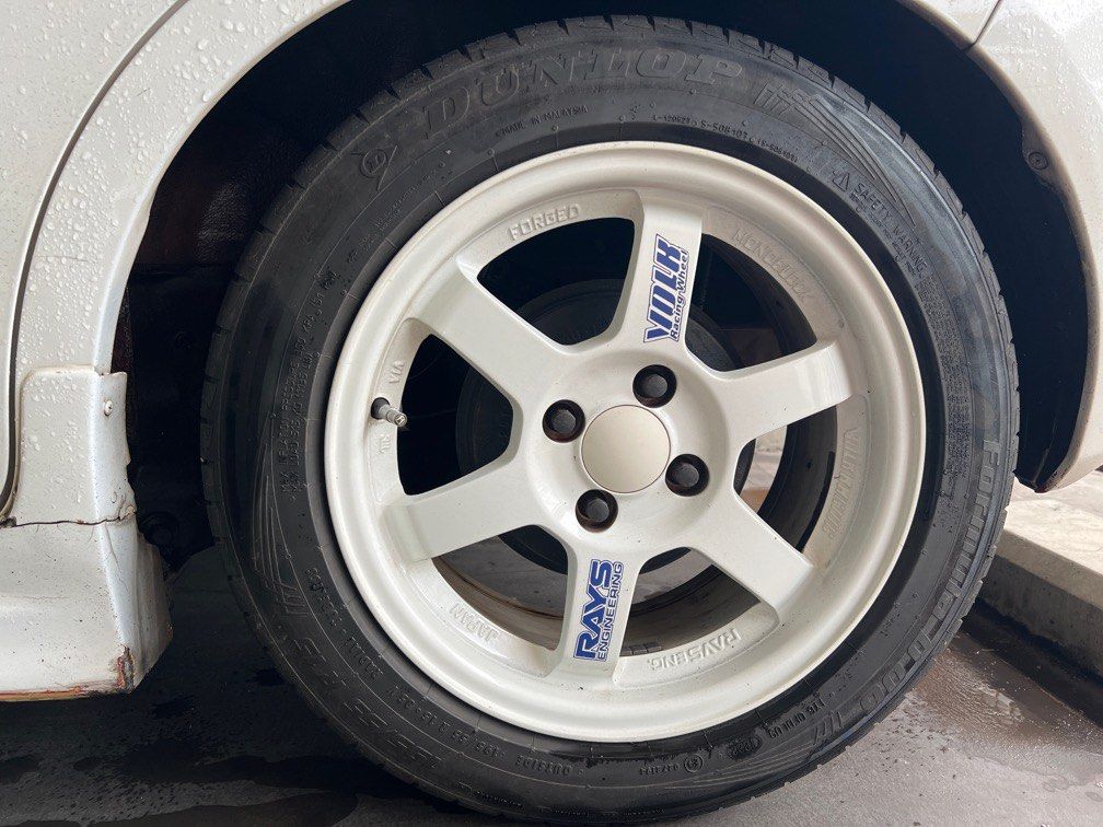 Rays Engineering Volks Engineering rims for honda fit, Car Accessories ...