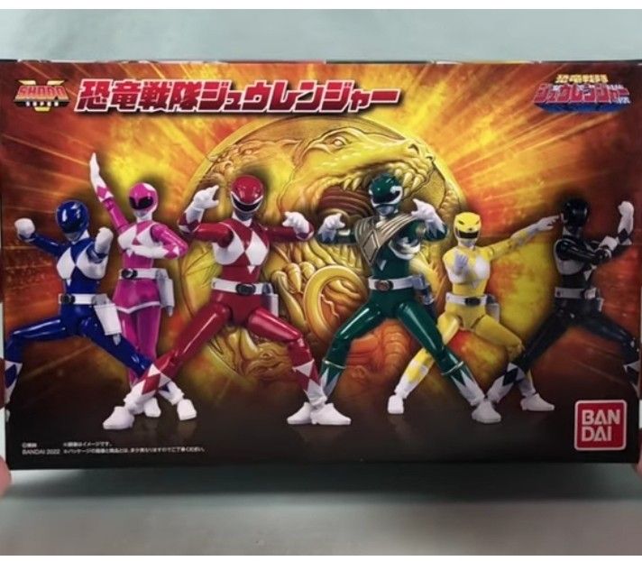 Ready stock Premium Bandai MMPR Mighty Morphin Power Rangers Shodo ...