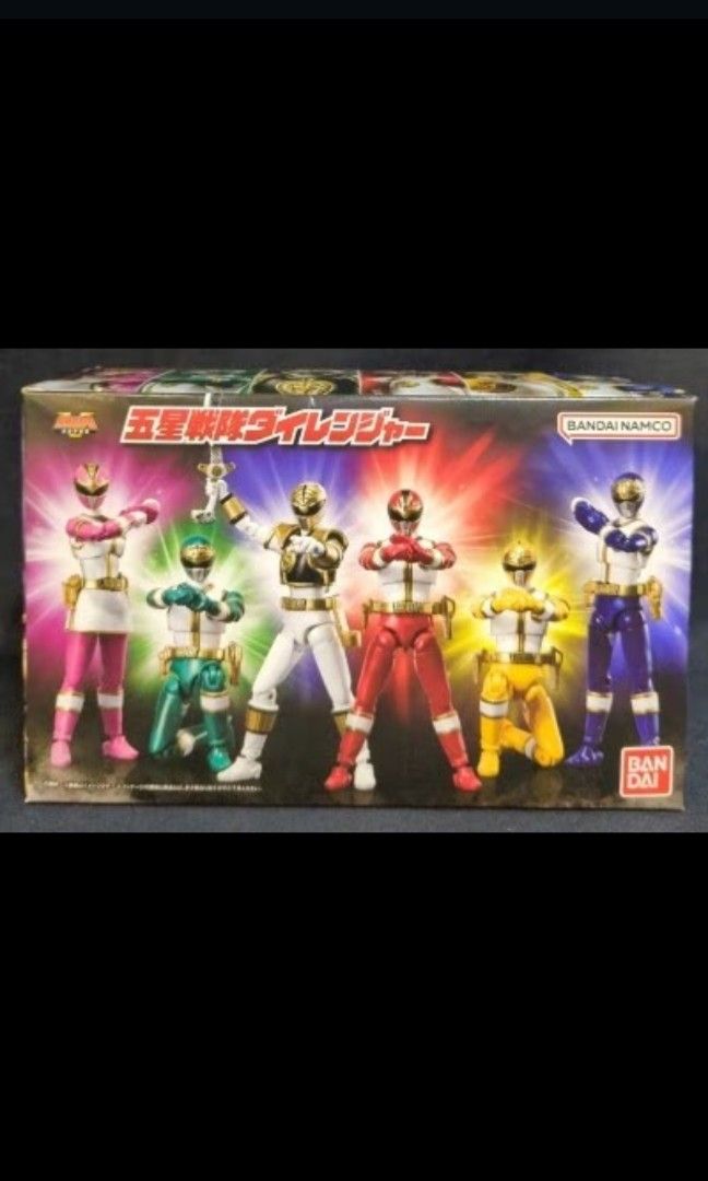 Ready stock >> Premium Bandai SHODO SUPER Gosei Sentai Dairanger Shodo, Hobbies & Toys, Toys ...