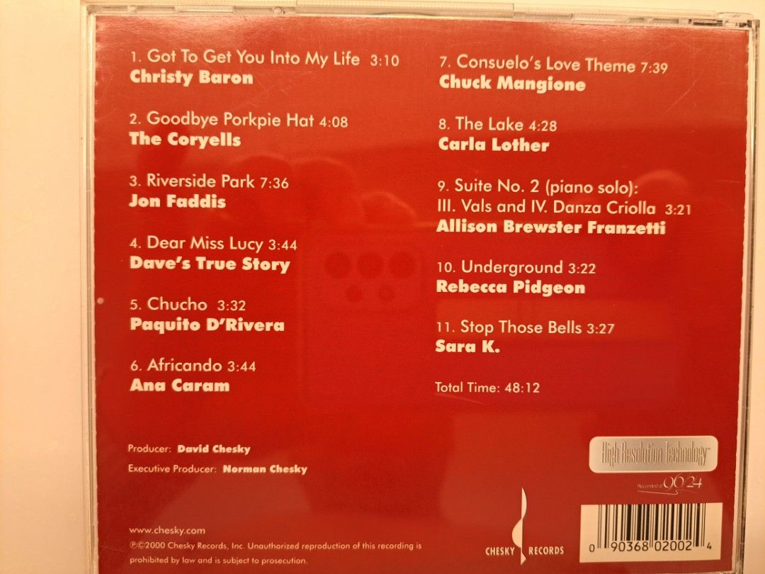 Records: Chesky 2K Sampler, Hobbies & Toys, Music & Media, CDs & DVDs on Carousell