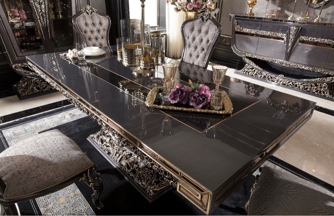 REGAL NOBLE Dining Set | Dining Table & Chair, Furniture & Home Living ...