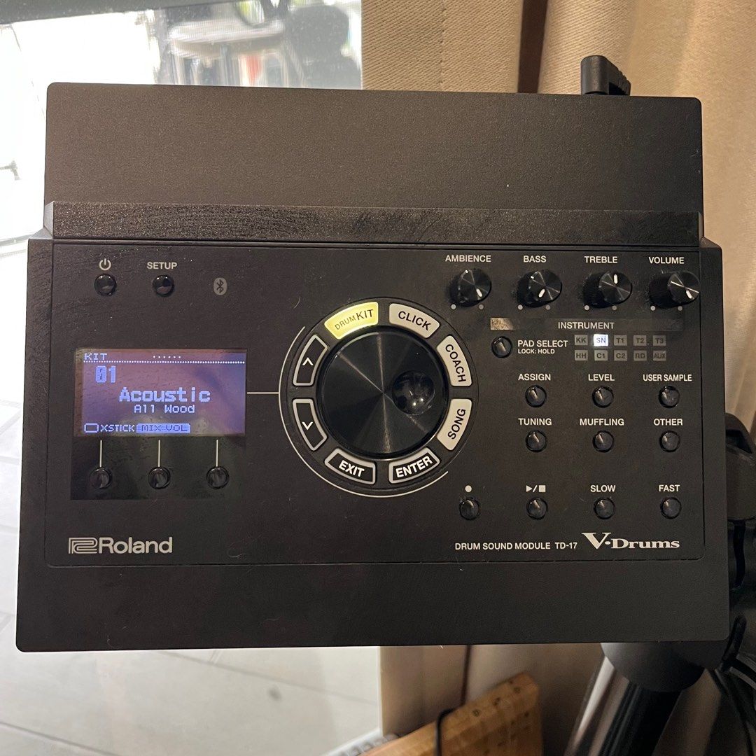Roland TD17KV, 興趣及遊戲, 音樂、樂器 & 配件, 樂器 - Carousell