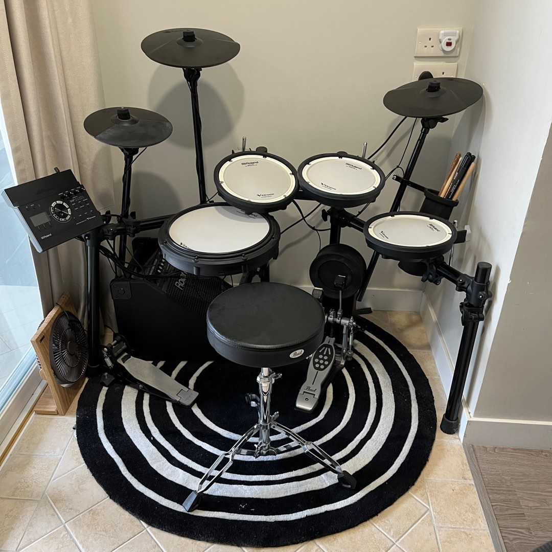 Roland TD17KV, 興趣及遊戲, 音樂、樂器 & 配件, 樂器 - Carousell
