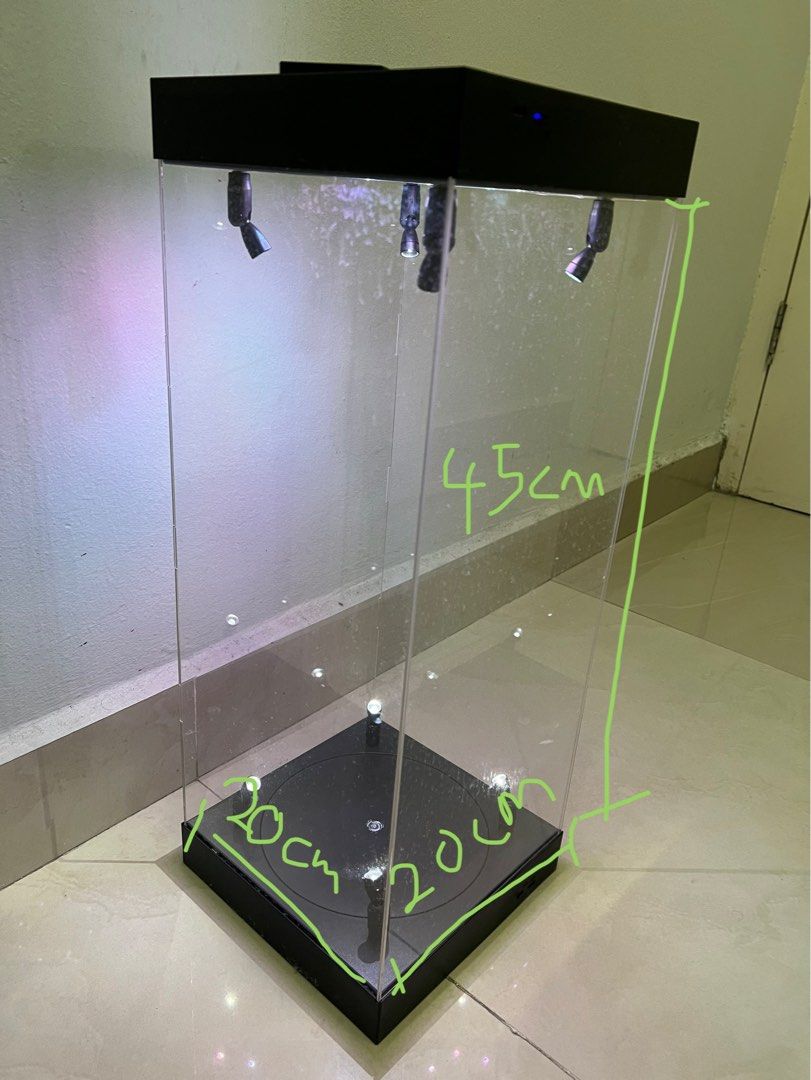 Rotating Display Case (Rechargeable), Hobbies & Toys, Toys & Games on ...