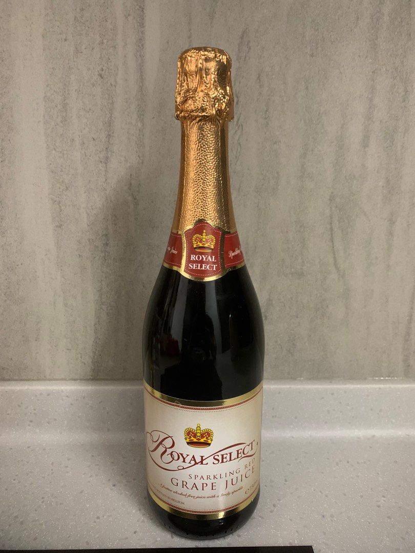 Royal Select Red Grape Sparkling Juice 750ml, Food & Drinks, Alcoholic ...