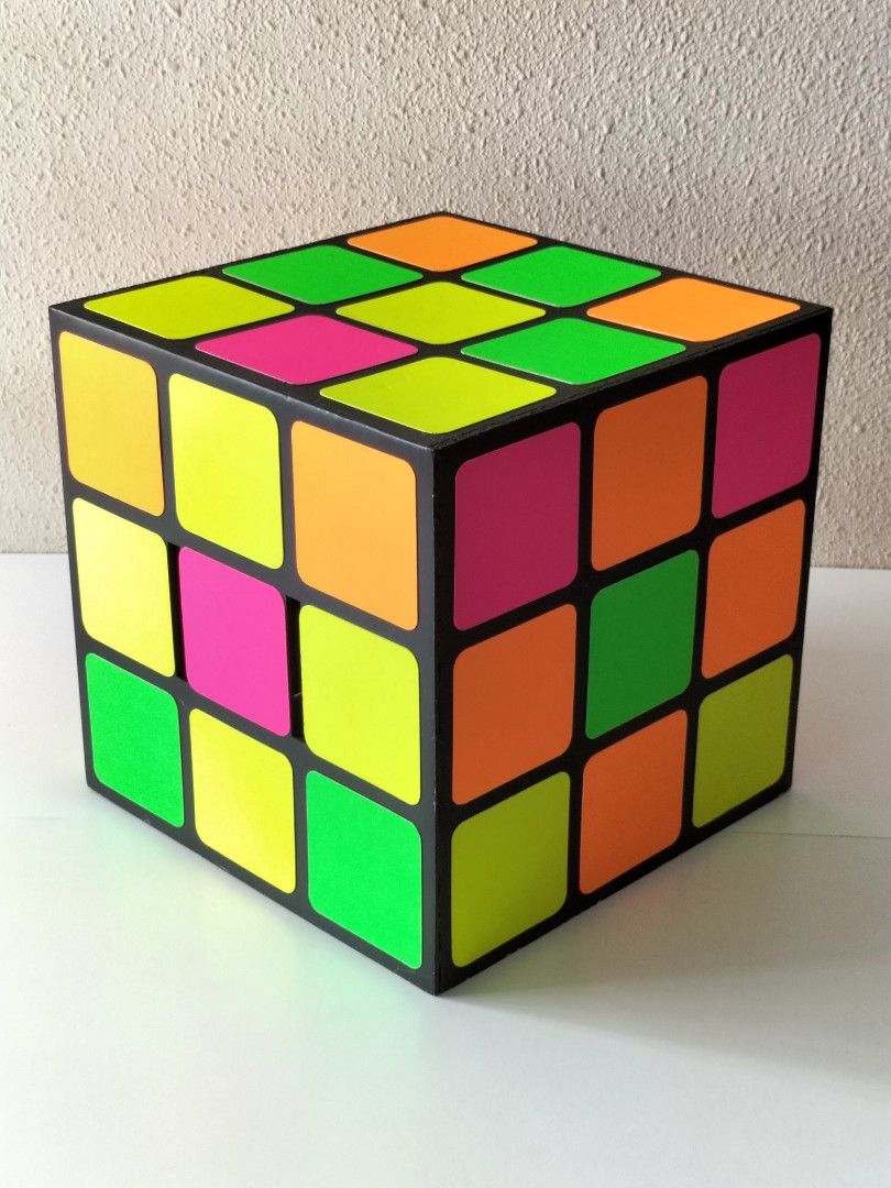 Rubik's Cube Head Costume, Hobbies & Toys, Stationery & Craft ...