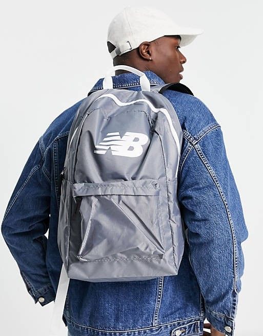 Sale NB new balance opp backpack Mens backpack light weight grey color ...