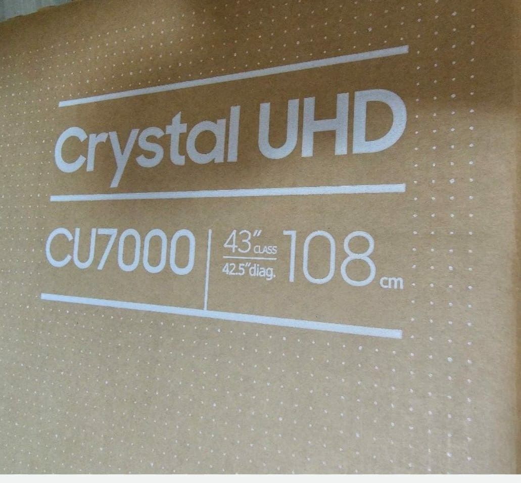 Samsung Crystal UHD CU7000, TV & Home Appliances, TV & Entertainment ...