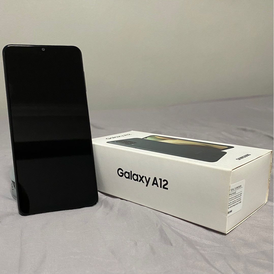 Samsung Galaxy A12 Black 128GB / RAM 4GB, Mobile Phones & Gadgets ...