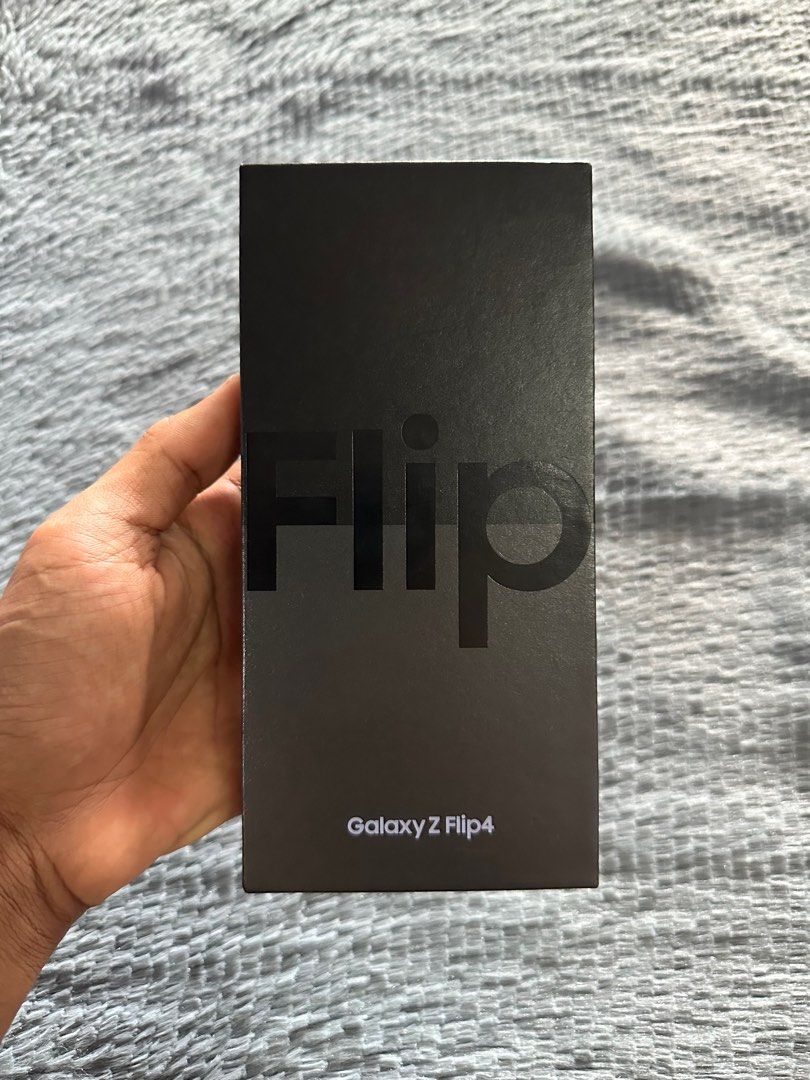 SAMSUNG GALAXY Z FLIP 4 5G 256GB (NEW), Mobile Phones & Gadgets, Mobile Phones, Android Phones ...