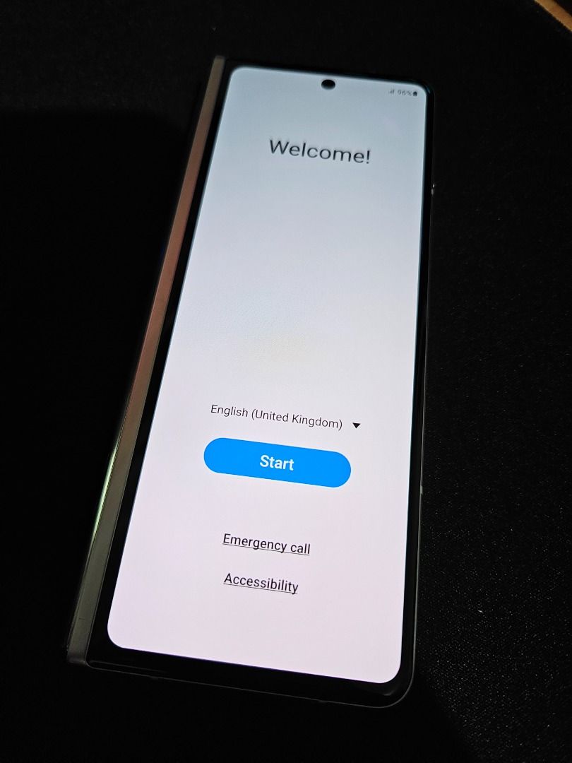 Samsung Z Fold 3 5G 256GB Sliver Full set with box and warranty, Mobile ...