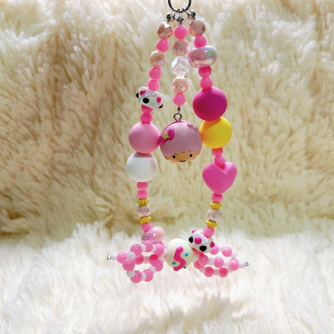 Sanrio Twins Star Kiki Phone Charm, Hobbies & Toys, Stationery & Craft ...