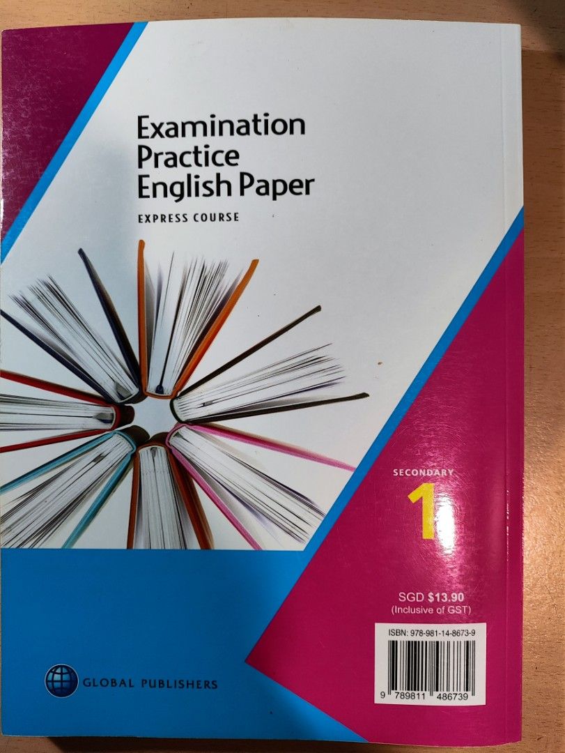 Sec1 examination practice English paper, Hobbies & Toys, Books ...