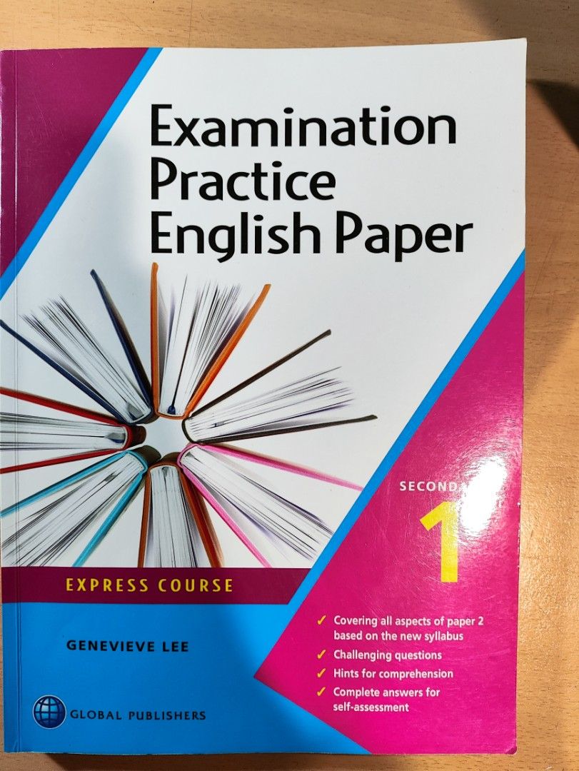 Sec1 examination practice English paper, Hobbies & Toys, Books ...