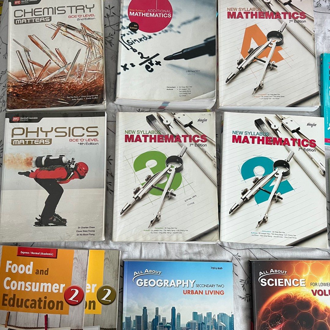secondary school textbooks, Hobbies & Toys, Books & Magazines ...