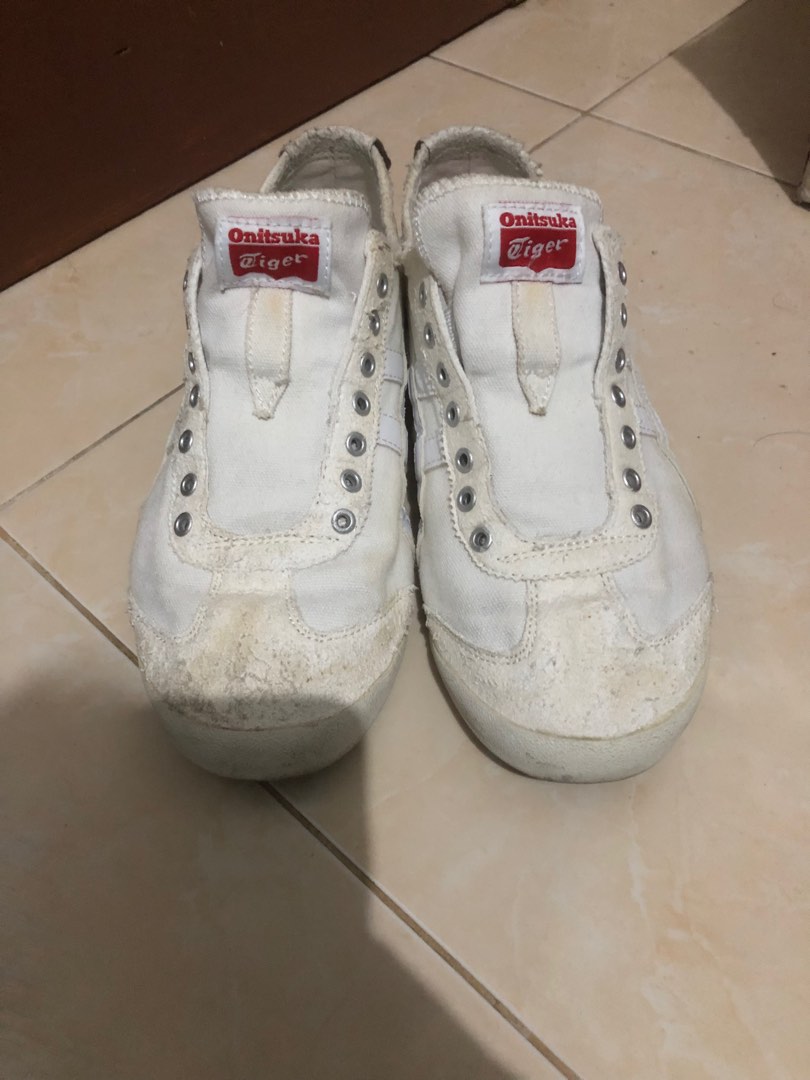Sepatu Onitsuka tiger mexico 66, Fesyen Pria, Sepatu , Sandal di Carousell