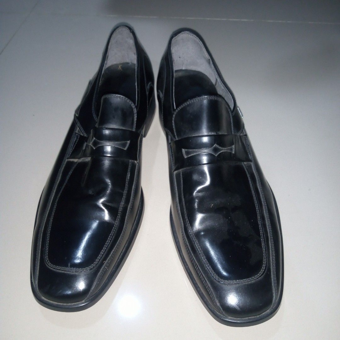 Sepatu Slip On Leather Detente Made In Italy Original, Fesyen Pria ...