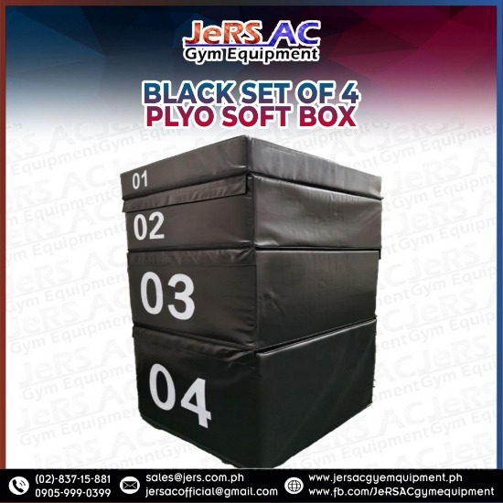 Set of 4 Black Plyo Soft Box on Carousell